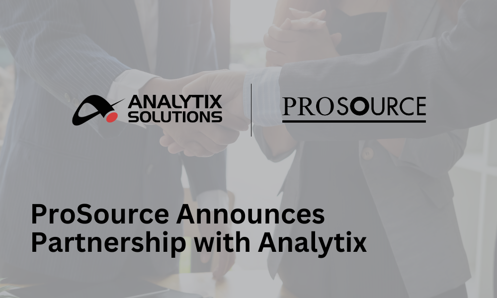 ProSource Announces Partnership with Analytix - ProSource
