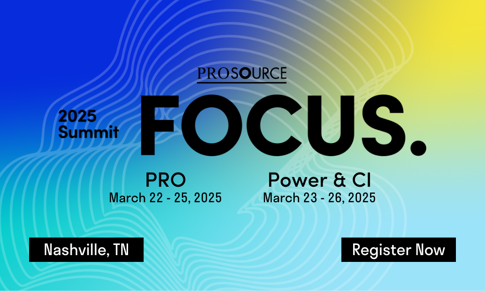 Member Registration Opens for the ProSource Summit Event in Nashville ...